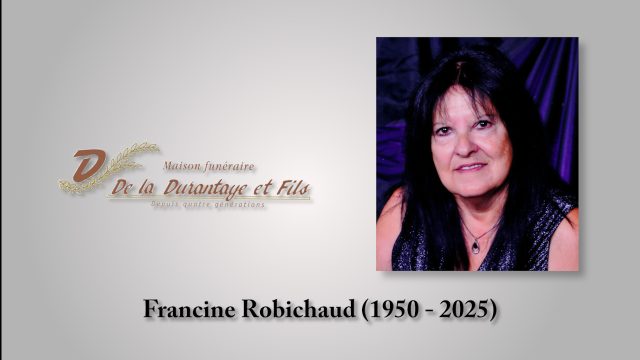 Francine Robichaud (1950 - 2025)