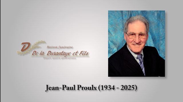 Jean-Paul Proulx (1934 - 2025)
