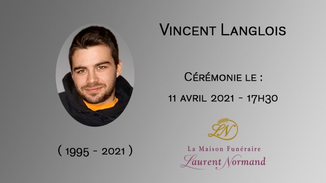 Cérémonie de M. Vincent Langlois