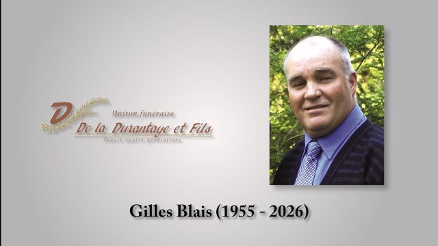Gilles Blais (1955 - 2026)