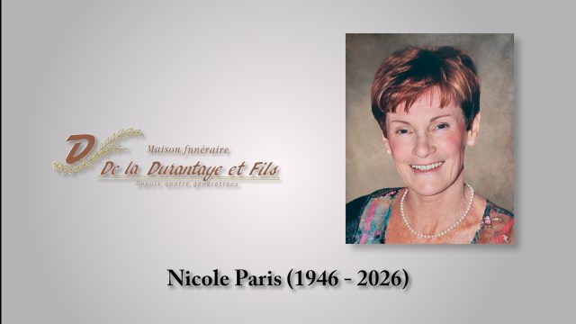 Nicole Paris (1946 - 2026)